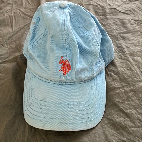U.S. Polo Assn. | Accessories | Vintage Us Polo Assn Light Blue Hat ...